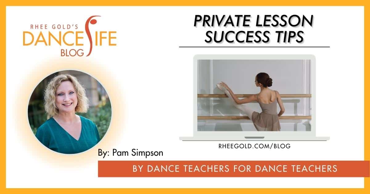 Rhee Gold's DanceLife Blog - Private Lesson Success Tips